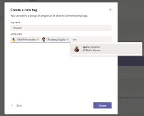 How to use tags in Microsoft Teams